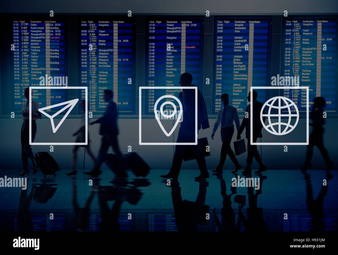 Location Navigation Travel Trip Place Journey Concept Stock Photo - Alamy