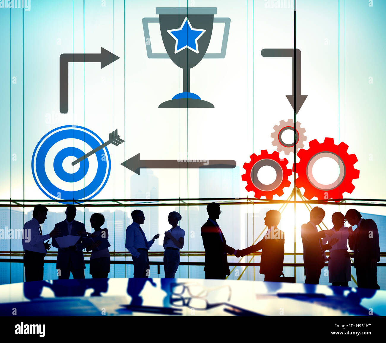 Success Growth Improvement Mission Strategy Concept Stock Photo - Alamy