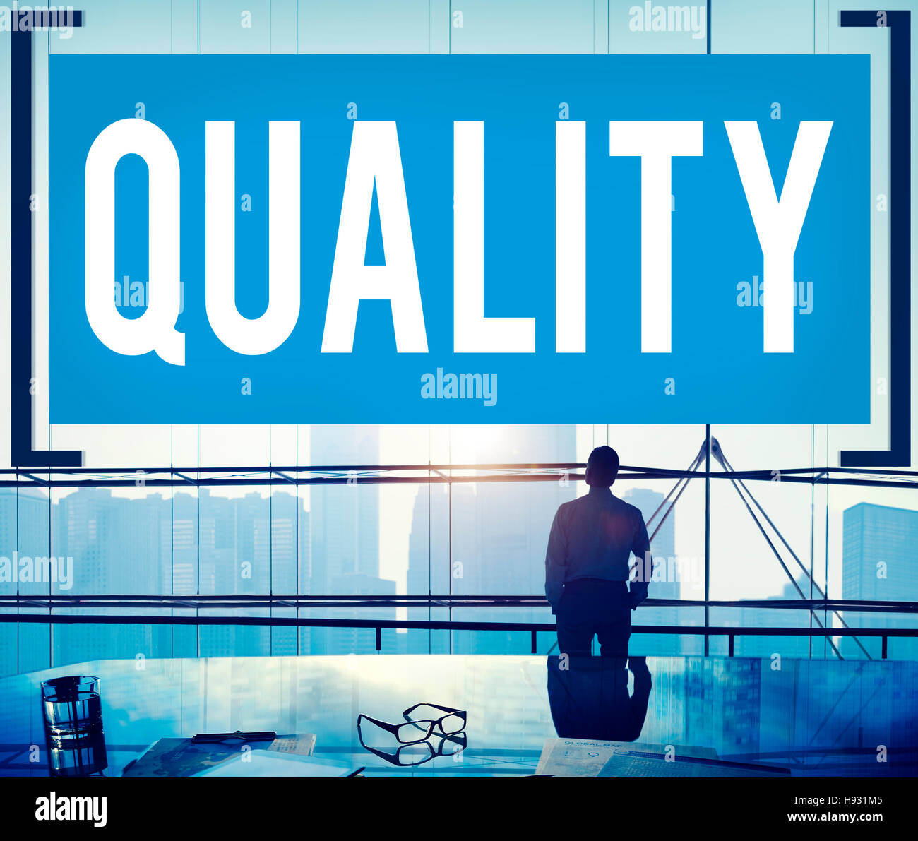 Quality Guarantee Value Grade Satisfaction Concept Stock Photo - Alamy