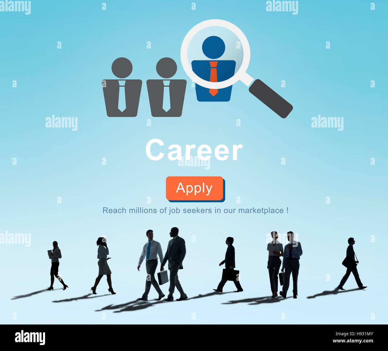 Career Expertise Hiring Professional Occupation Concept Stock Photo - Alamy