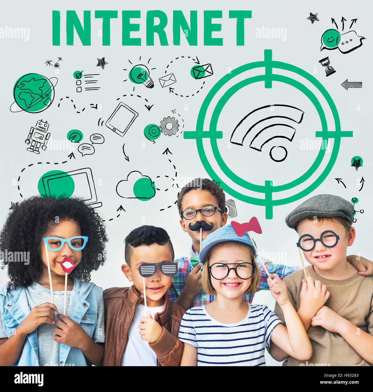 Internet wifi signal hi-res stock photography and images - Alamy