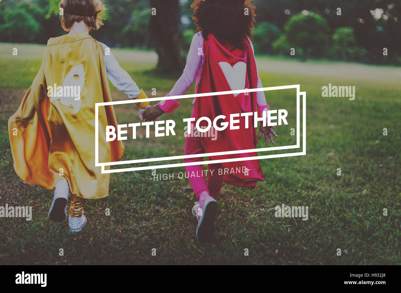 Better Together Freindship Teamwork Support Concept Stock Photo - Alamy