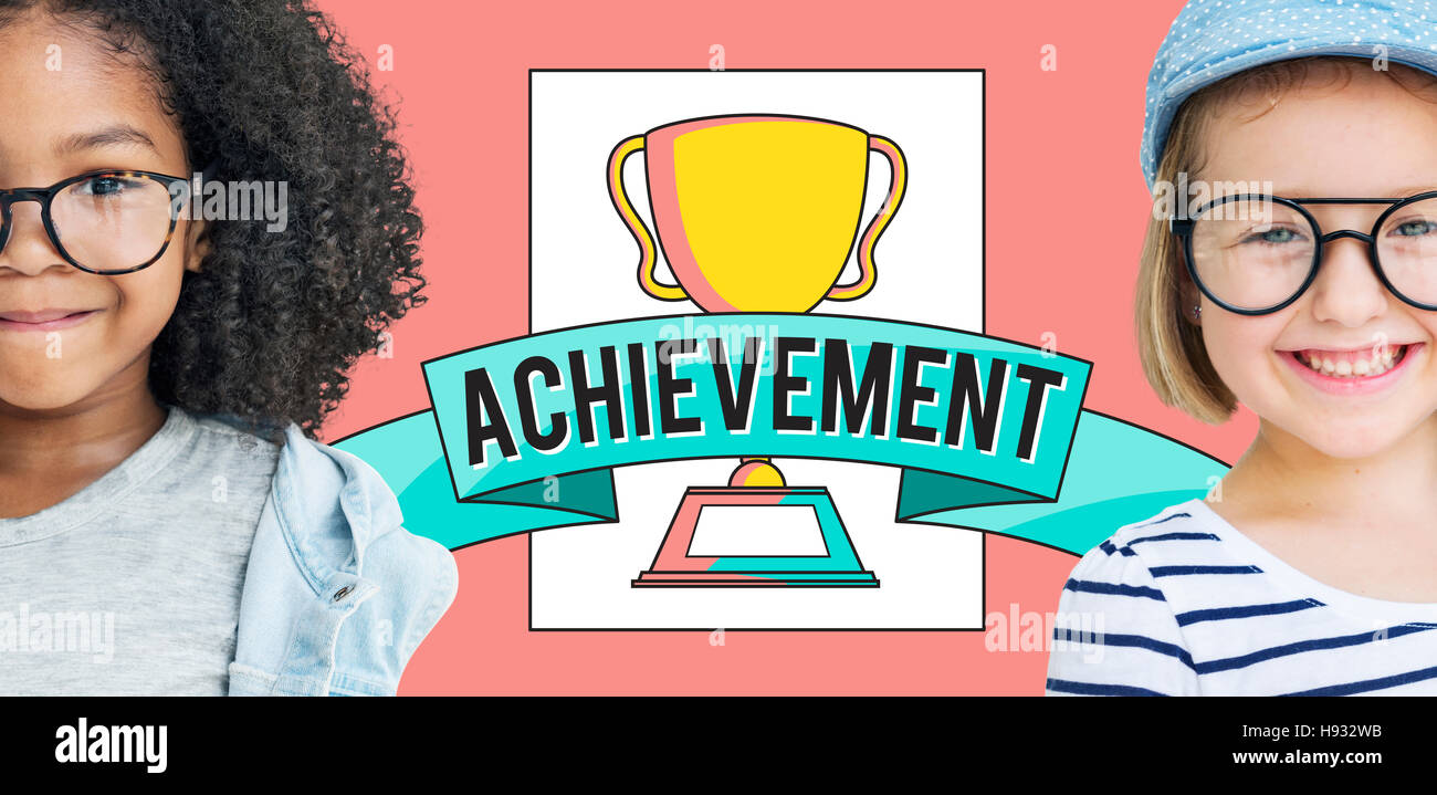 Achievement Trophy Cup Success Graphic Concept Stock Photo - Alamy