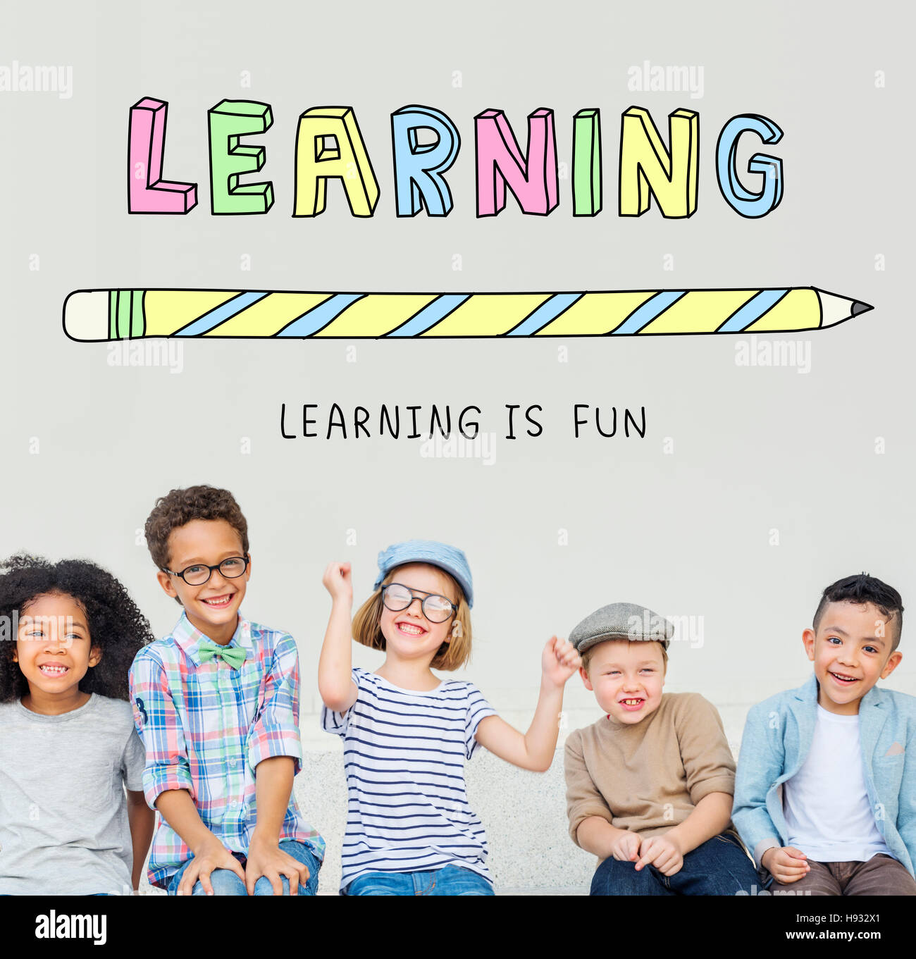 Learning Study Knowledge Education School Concept Stock Photo - Alamy