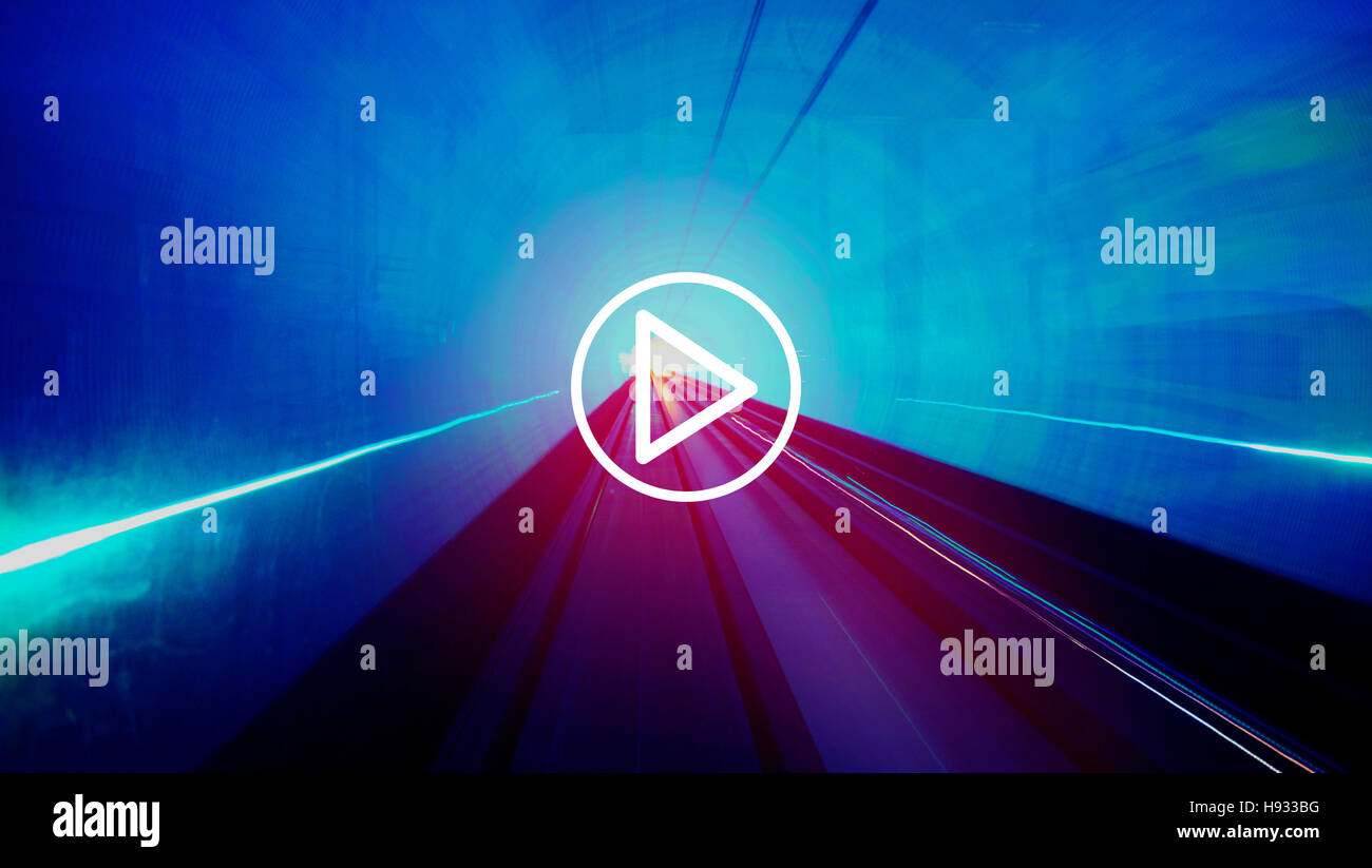 Play Start Button Multimedia Concept Stock Photo - Alamy