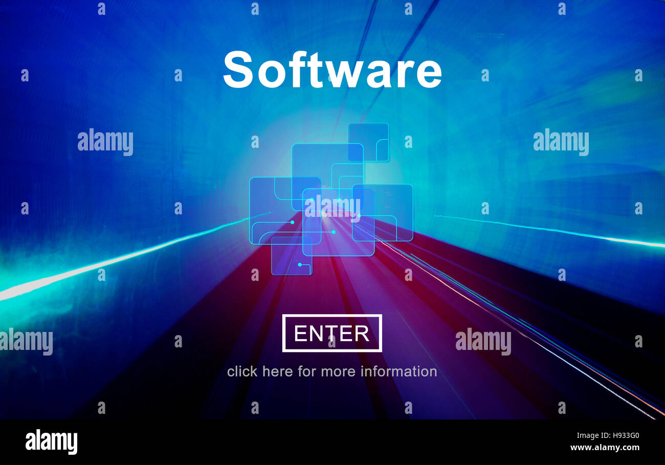 Software Development Program Technology Data Concept Stock Photo - Alamy