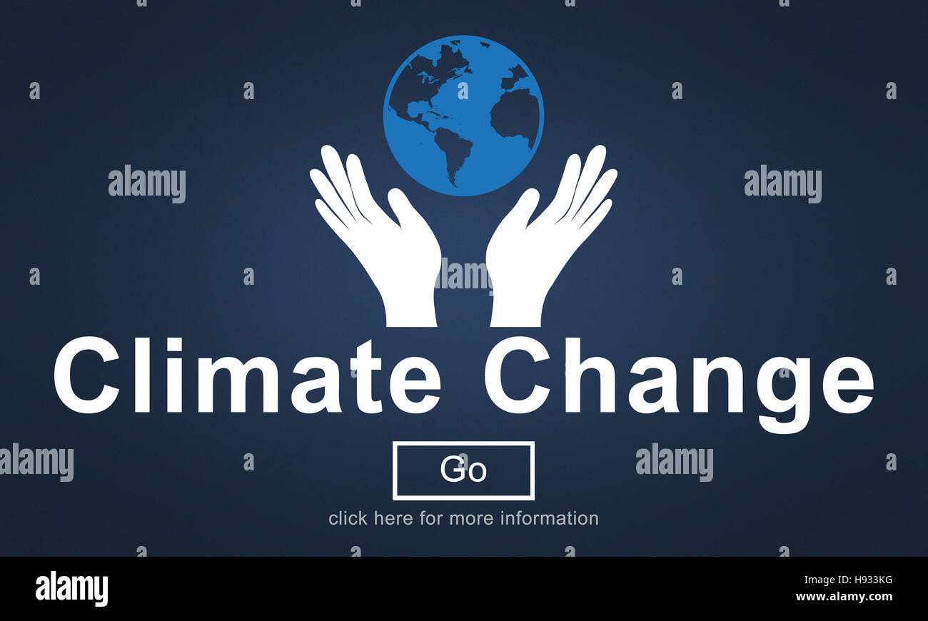 Climate Change Global Warming Environmental Conservation Concept Stock ...