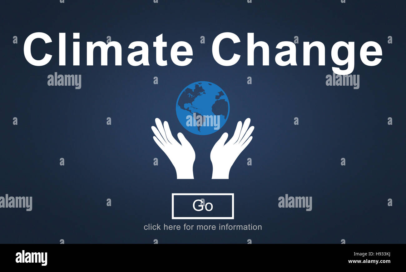 Climate Change Global Warming Environmental Conservation Concept Stock ...