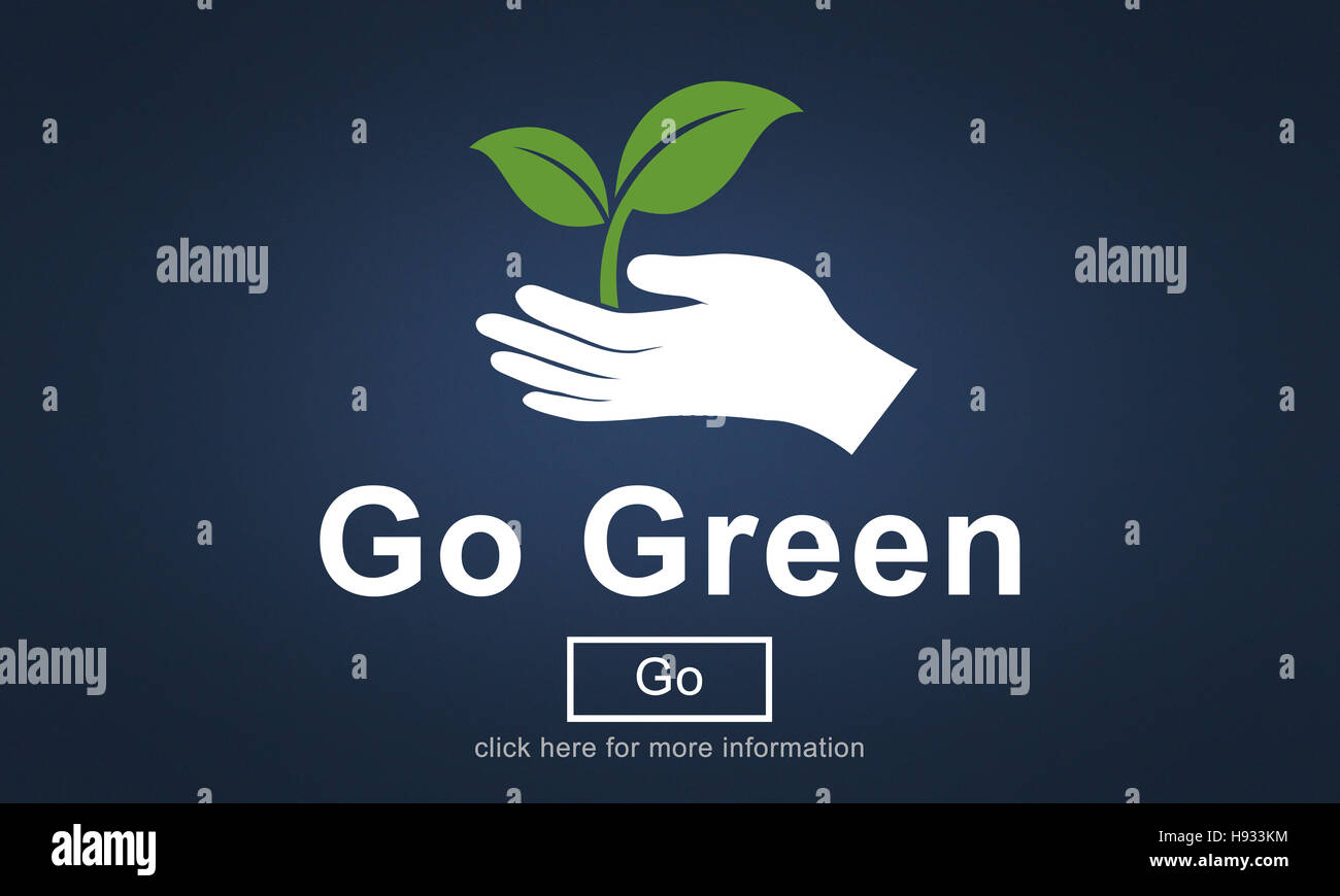 Go Green Conservation Ecology Environmental Concept Stock Photo - Alamy Go Green Conservation Ecology Environmental Concept Stock Photo - Alamy