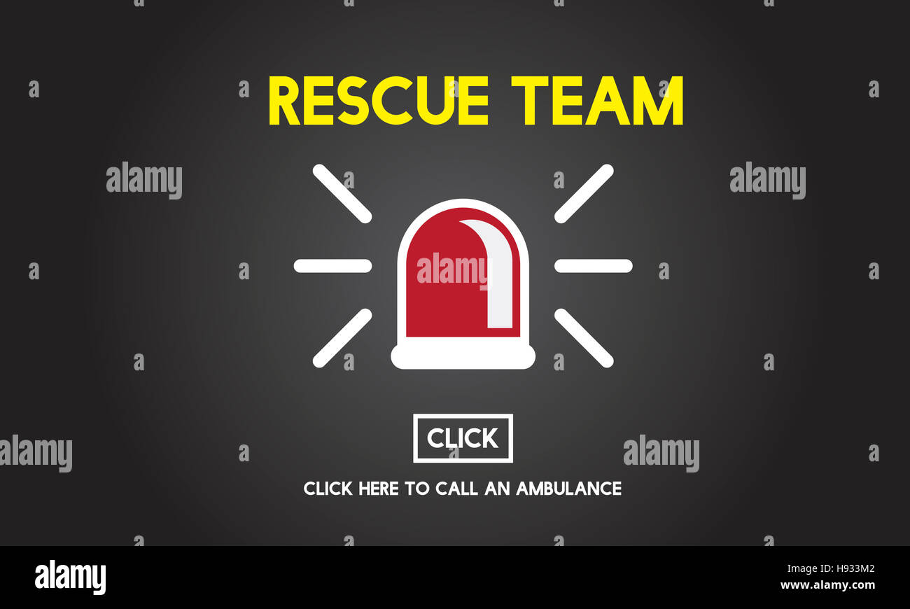 Rescue Team Paramedic Support Help Emergency Concept Stock Photo - Alamy