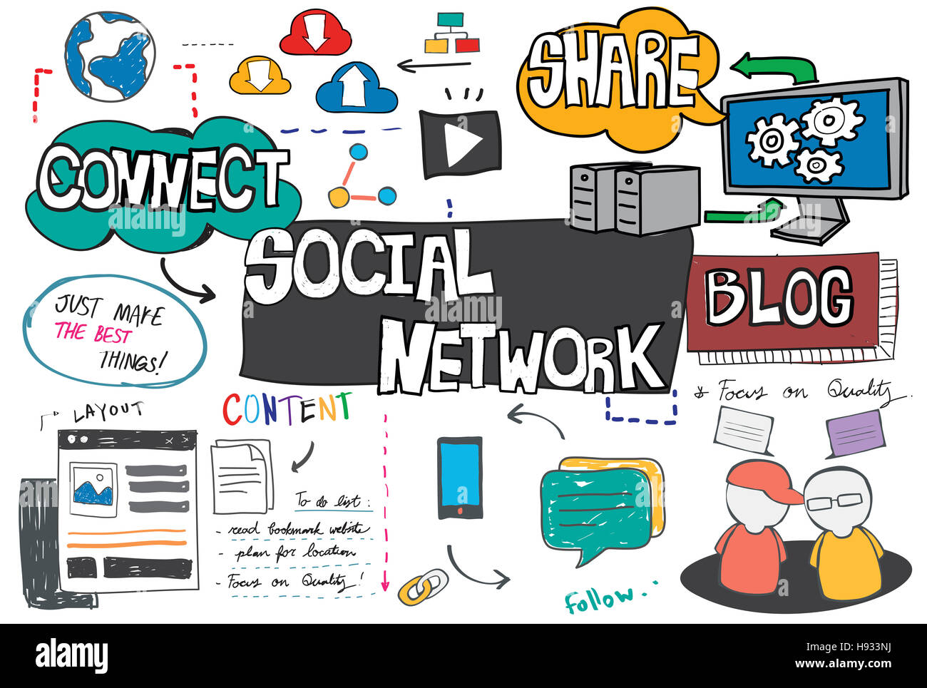 Social Network Online Sharing Connection Concept Stock Photo - Alamy Social Network Online Sharing Connection Concept Stock Photo - Alamy