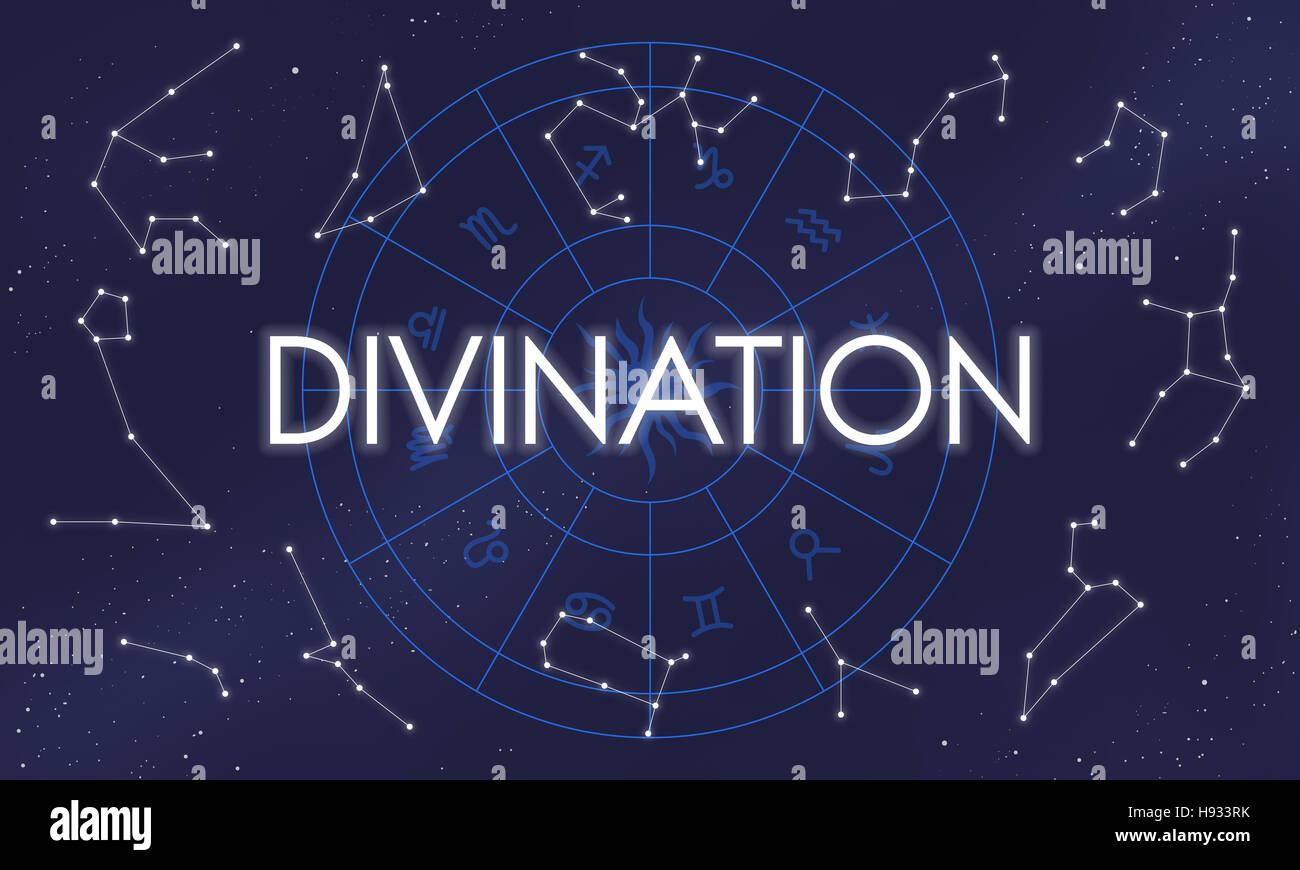 Divination Divine Belief Faith Fortune Holy Mystic Concept Stock Photo ...