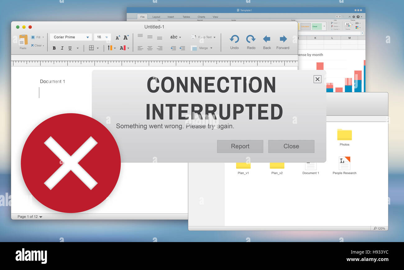 Attention Alert Connection Interrupted Warning Concept Stock Photo - Alamy Attention Alert Connection Interrupted Warning Concept Stock Photo - Alamy