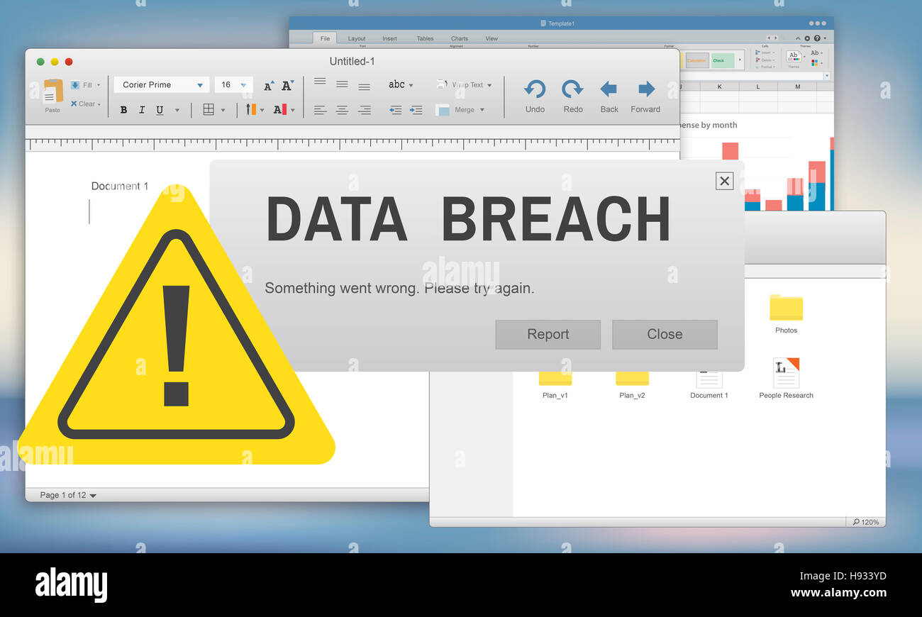 Digital security breach hi-res stock photography and images - Alamy