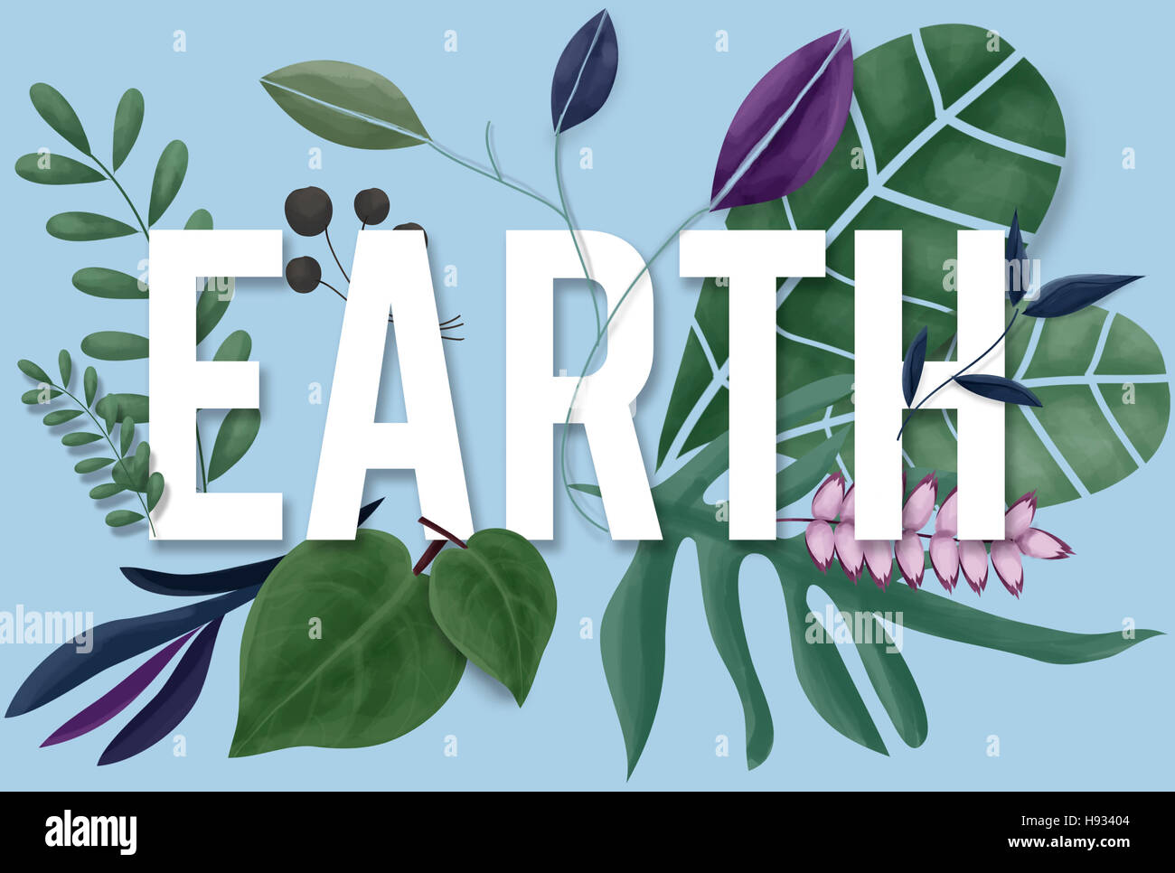 Nature Environment Green Earth Growth Natural Concept Stock Photo - Alamy