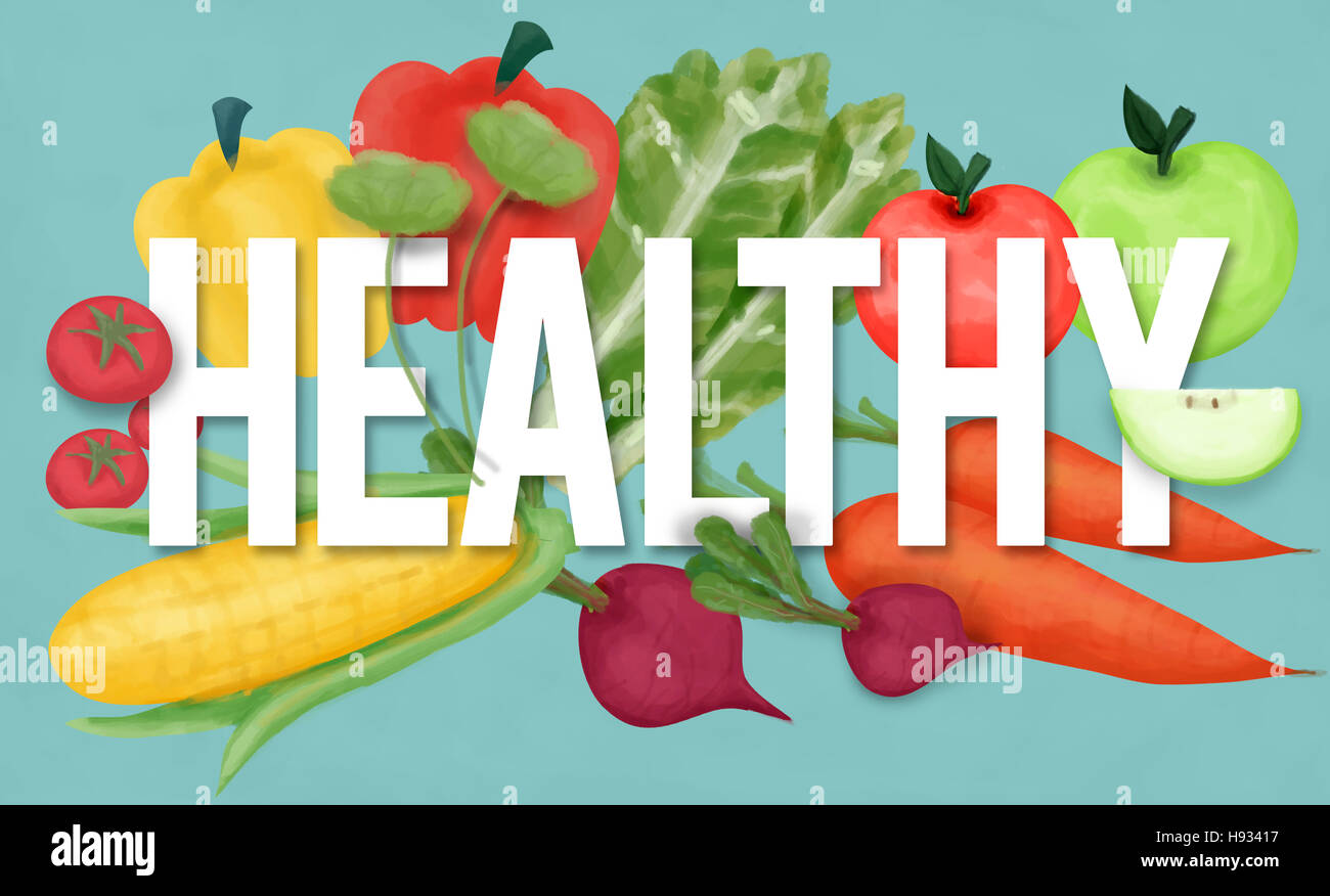 Healthy Lifestyle Active Diet Exercise Nutrition Concept Stock Photo ...