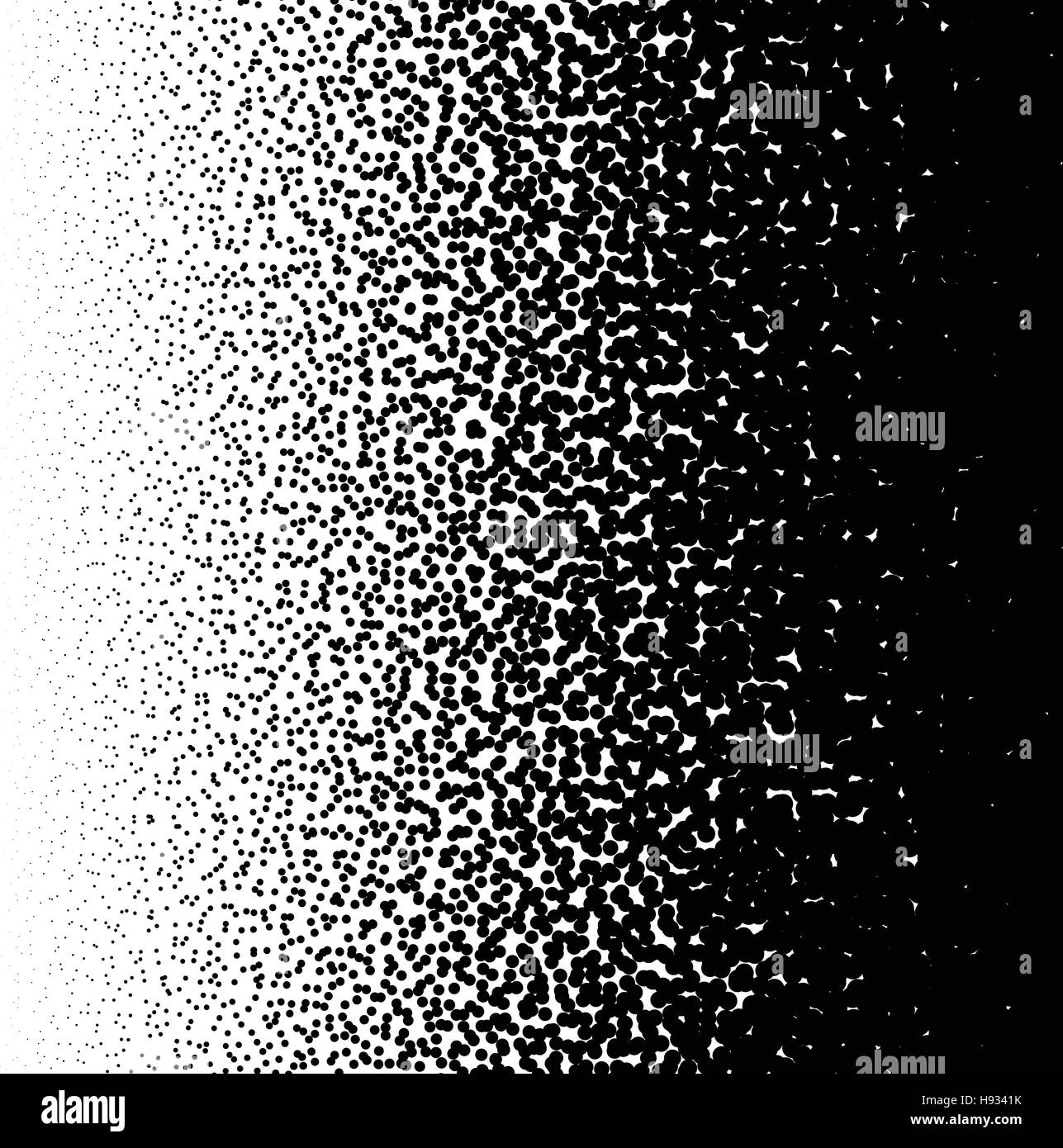 Pointillism Black and White Stock Photos & Images - Alamy