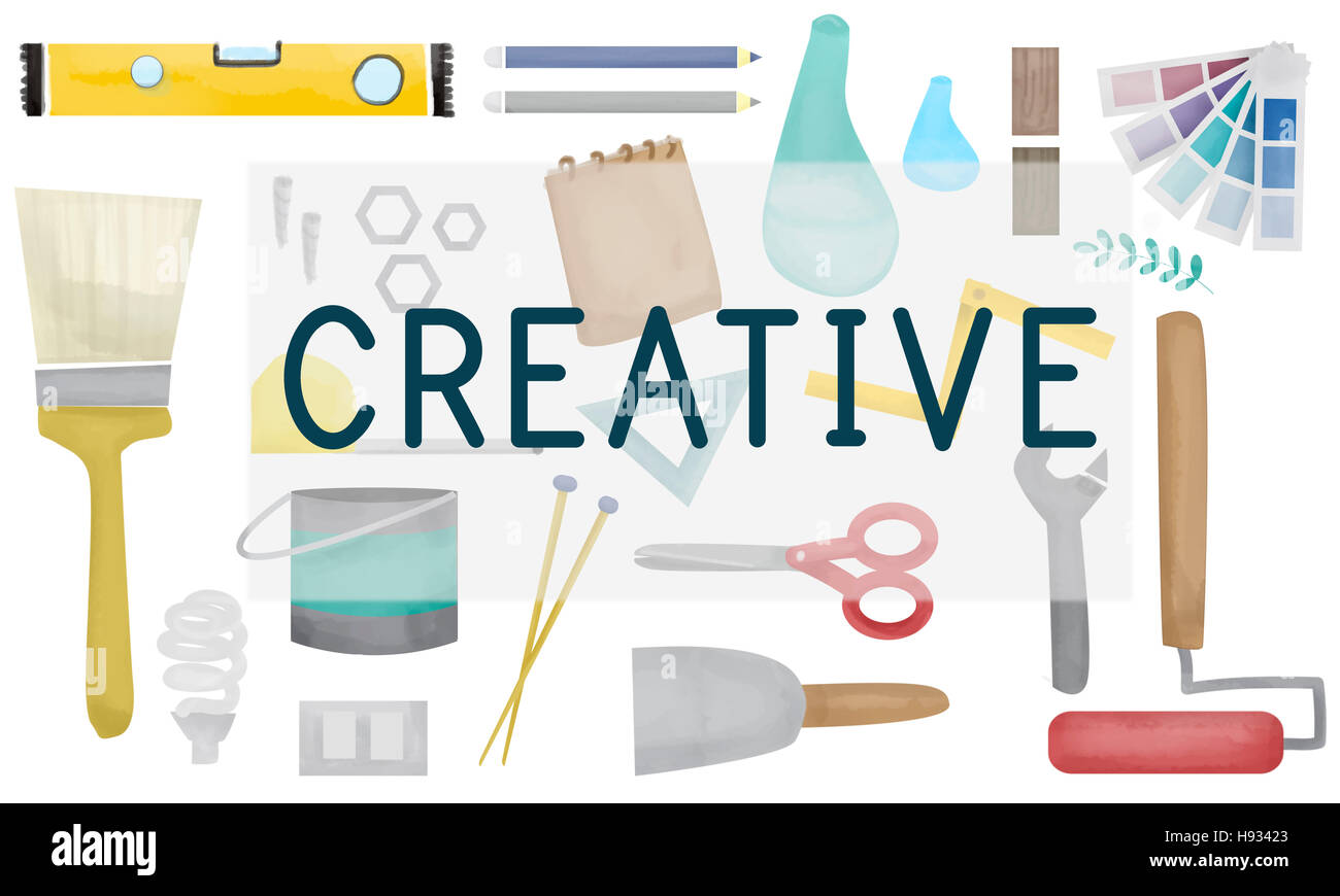 Creative Creativity Inspire Ideas Innovation Concept Stock Photo - Alamy