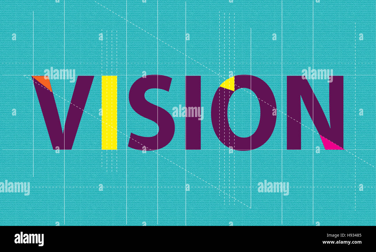 Visual Vision Imagination Graphic Concept Stock Photo - Alamy