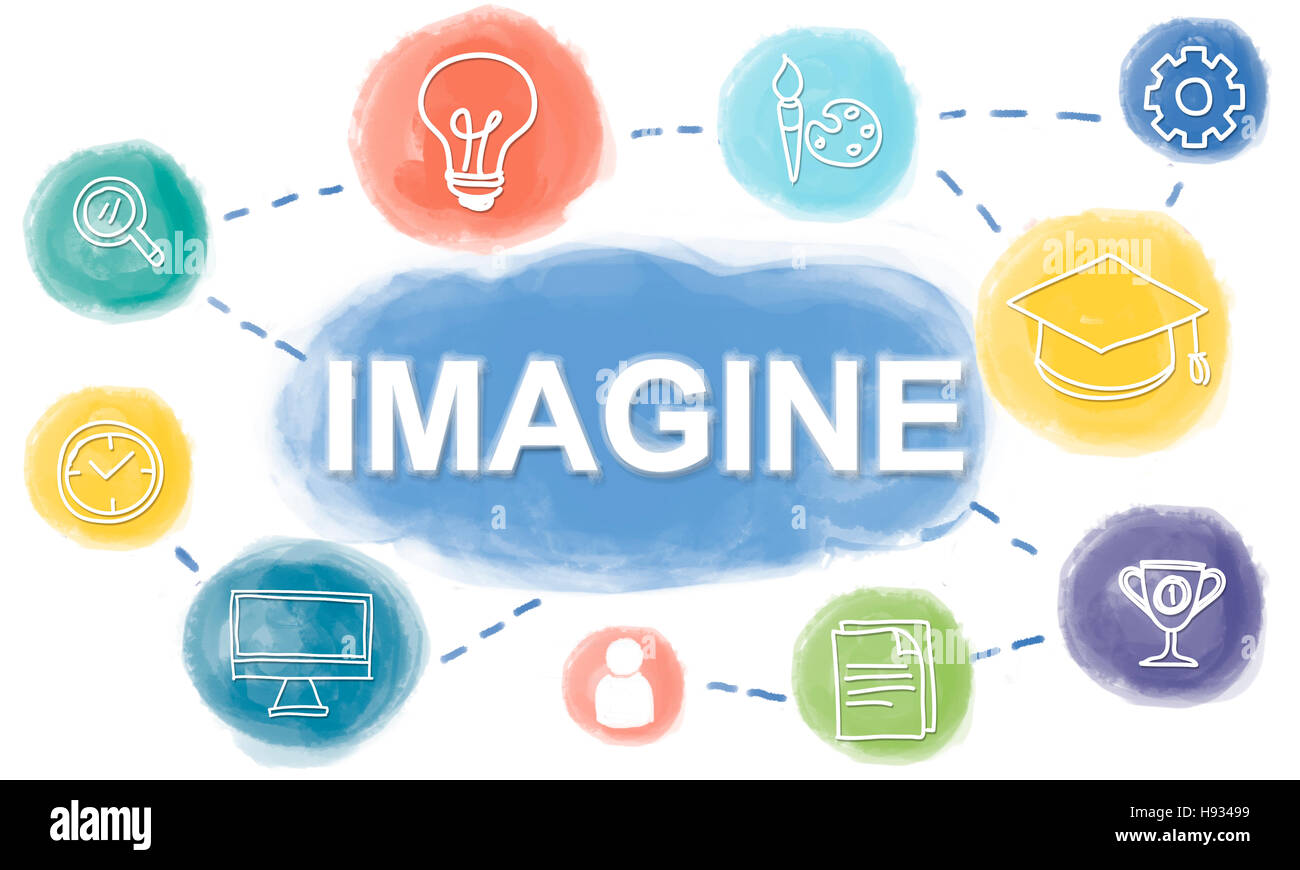 Creative imagine imagination Cut Out Stock Images & Pictures - Alamy