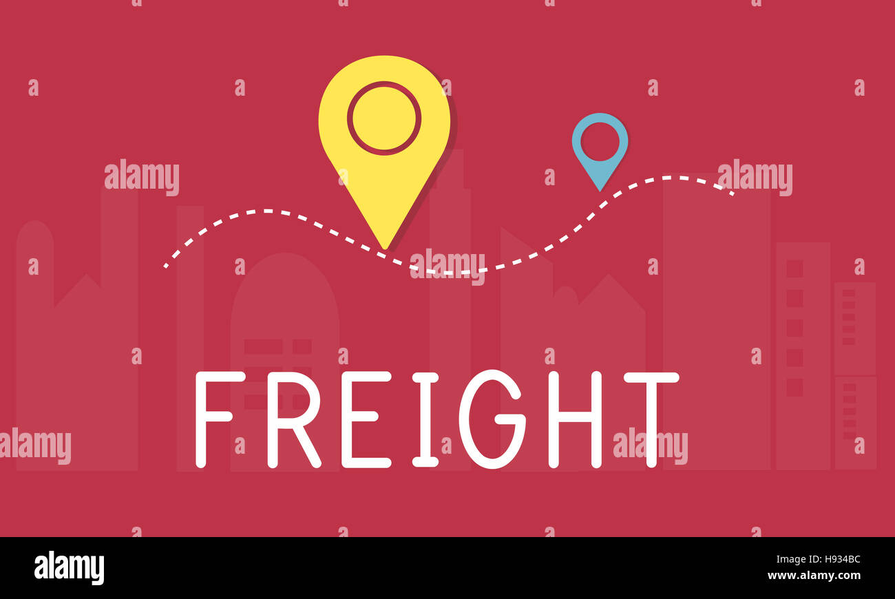 Shipping Logistic Delivery Freight Cargo Concept Stock Photo - Alamy