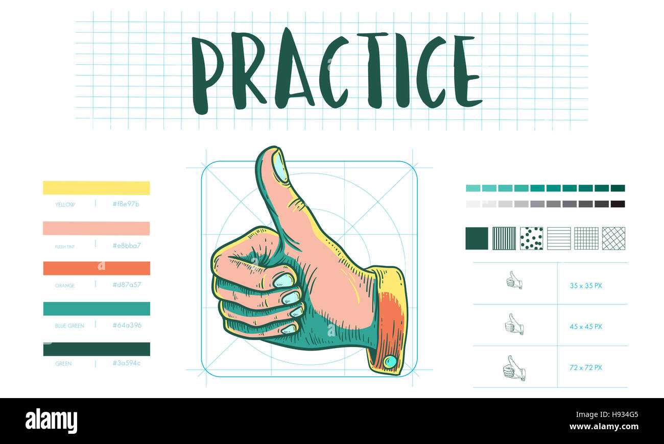 Branding Design Practice Success Creative Concept Stock Photo - Alamy