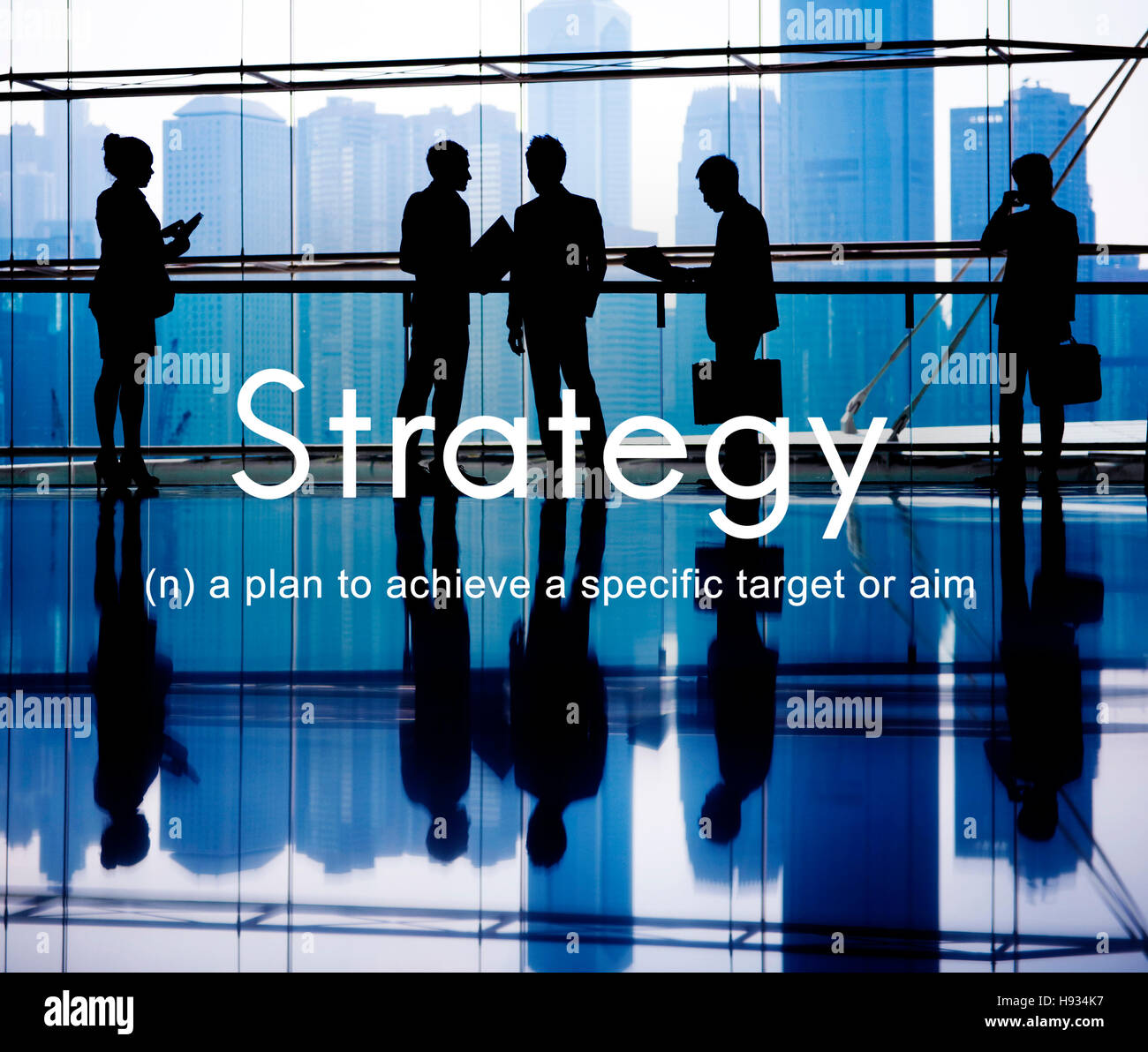 Strategy Vision Planning Operation Tactics Process Concept Stock Photo ...