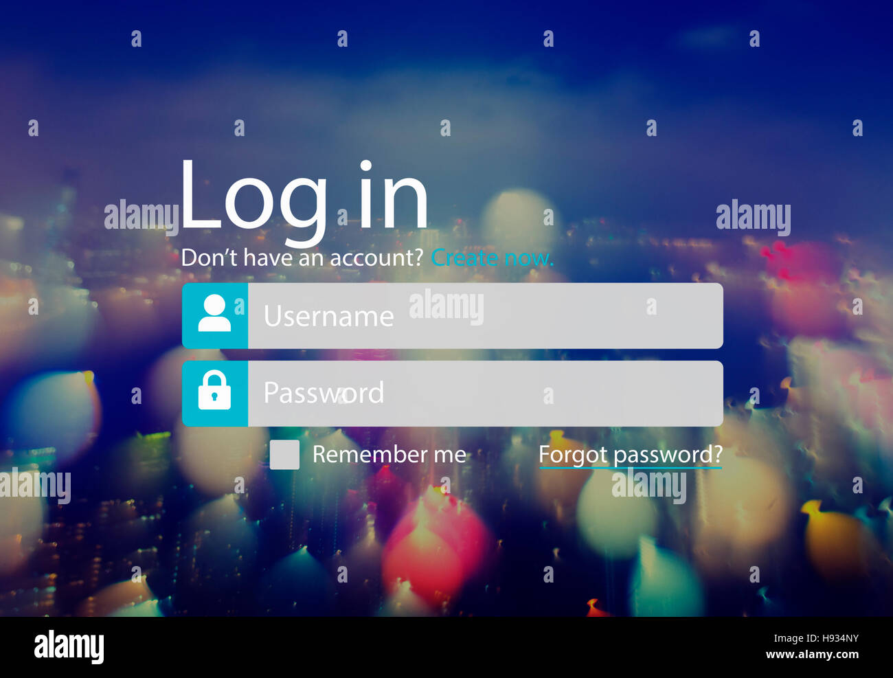 Log In Sign Up Register Account Page Concept Stock Photo - Alamy