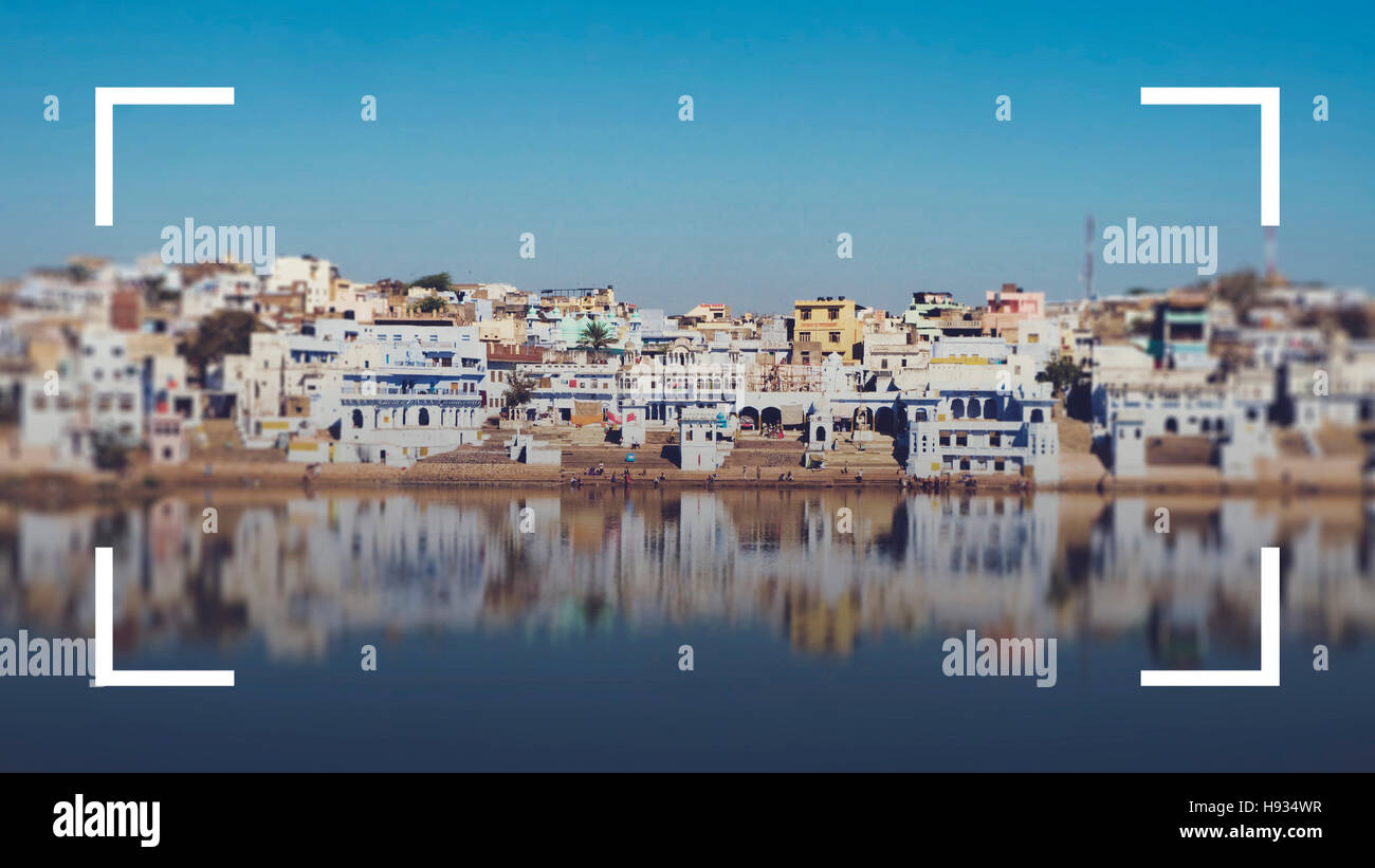 Camera Focus Frame Border Copy Space Concept Stock Photo - Alamy