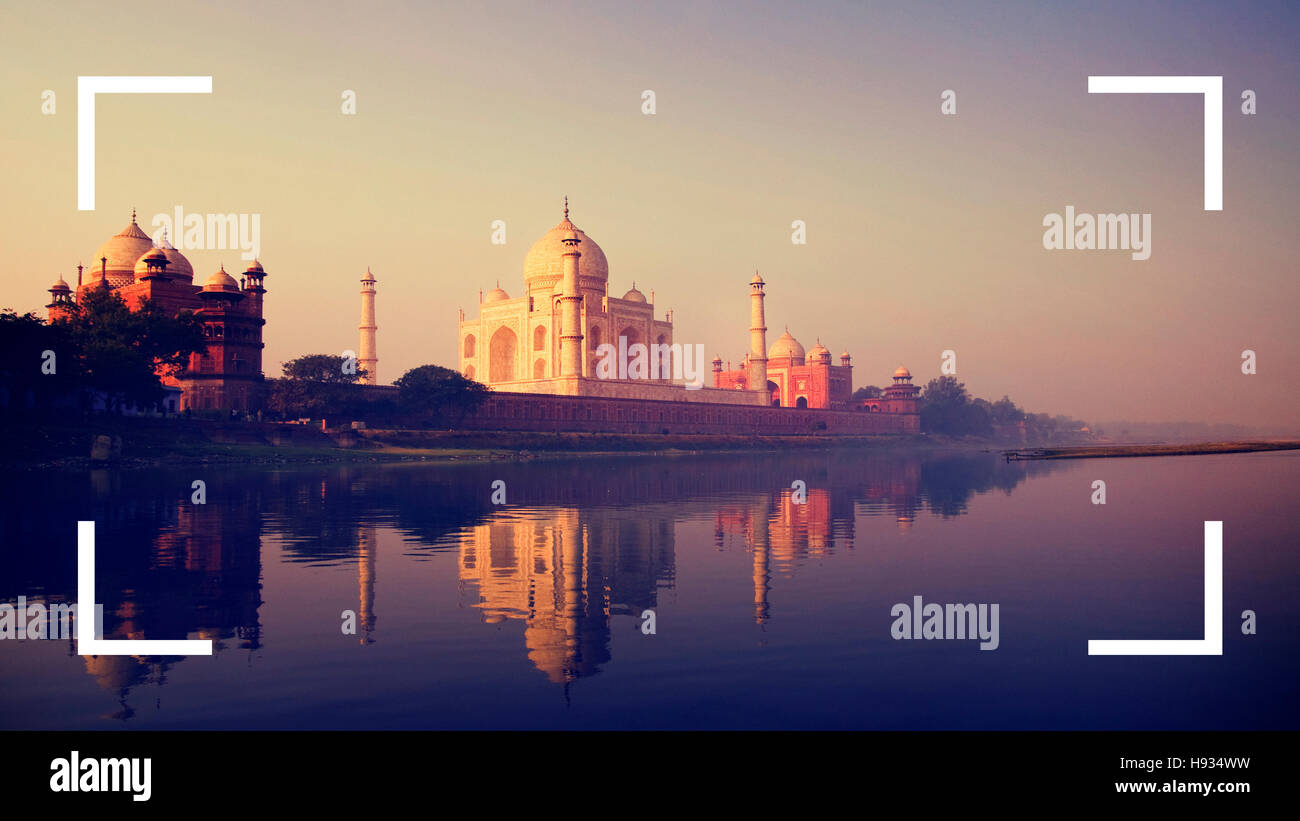 Camera Focus Frame Border Copy Space Concept Stock Photo - Alamy