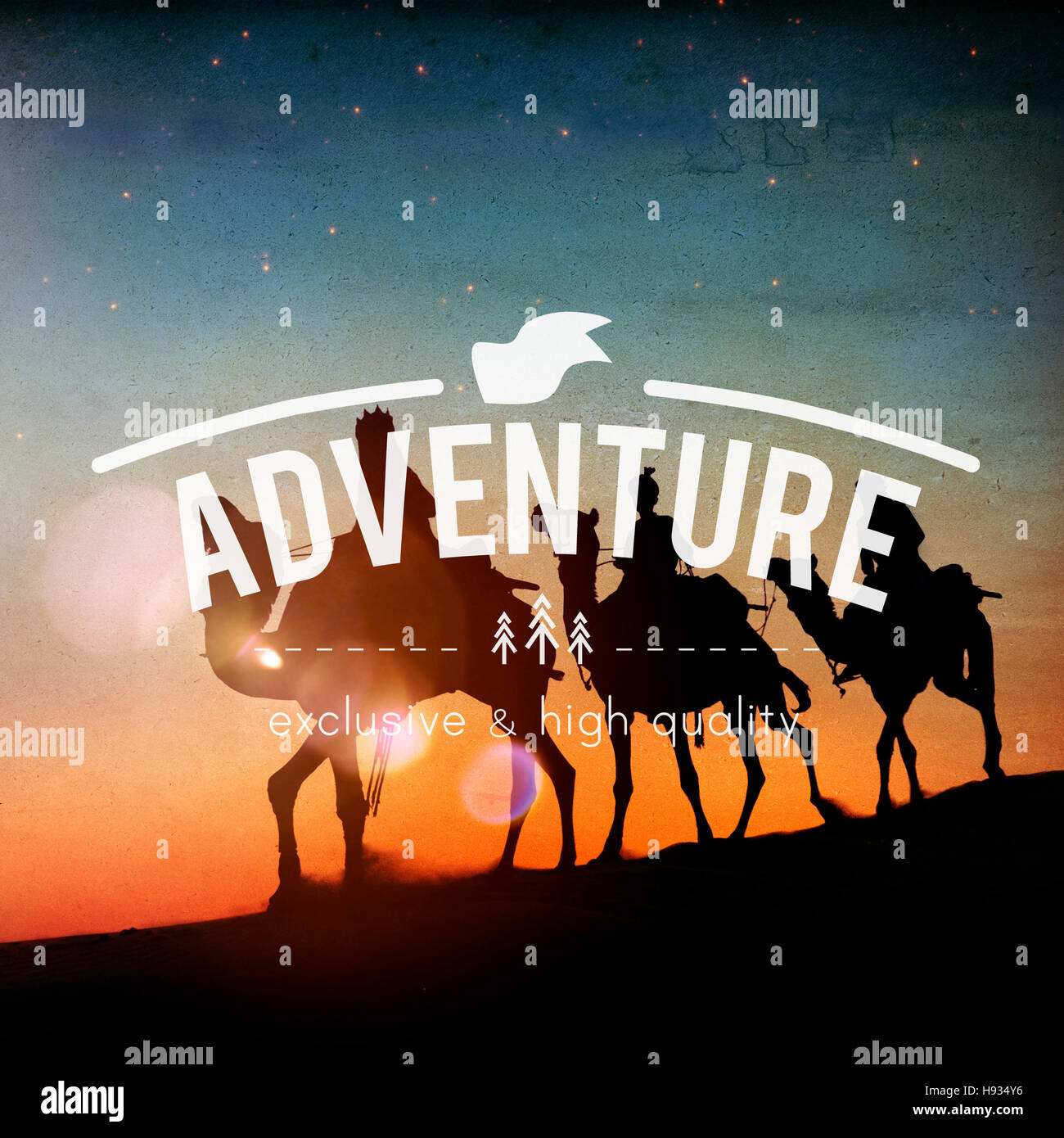 Adventure Experience Journey Trip Vacation Concept Stock Photo - Alamy