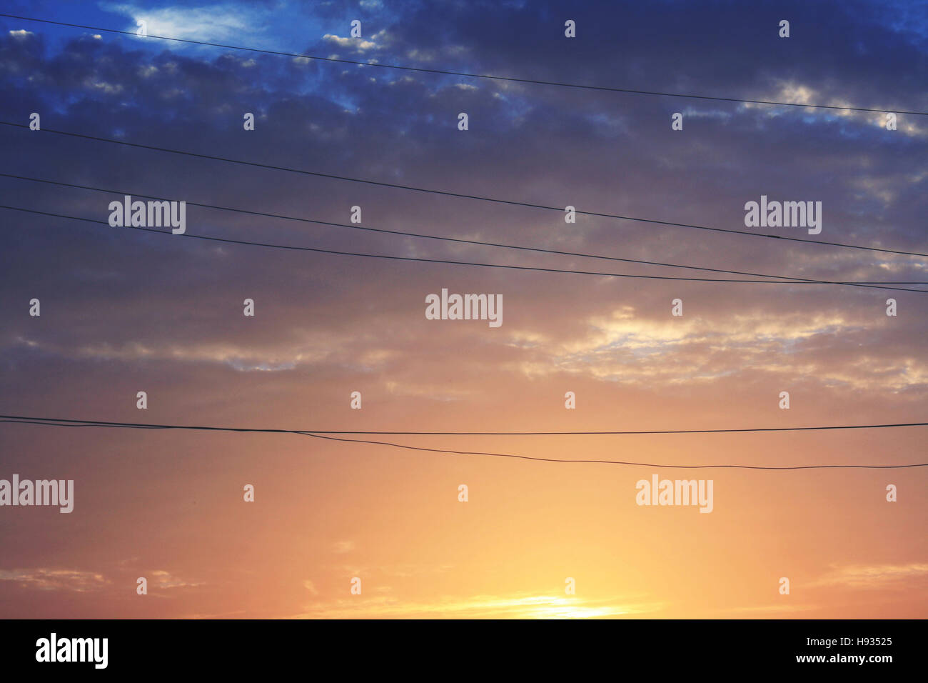 Sky Light Sunset Sunbeam Outdoors Beautiful Concept Stock Photo - Alamy