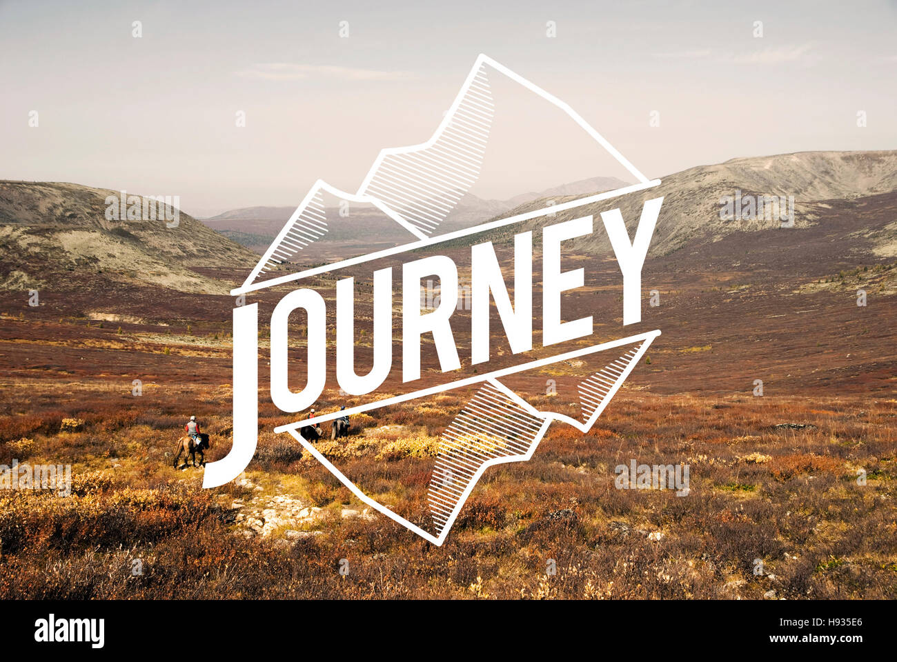 Journey Exploration Destination Adventure Holiday Concept Stock Photo ...