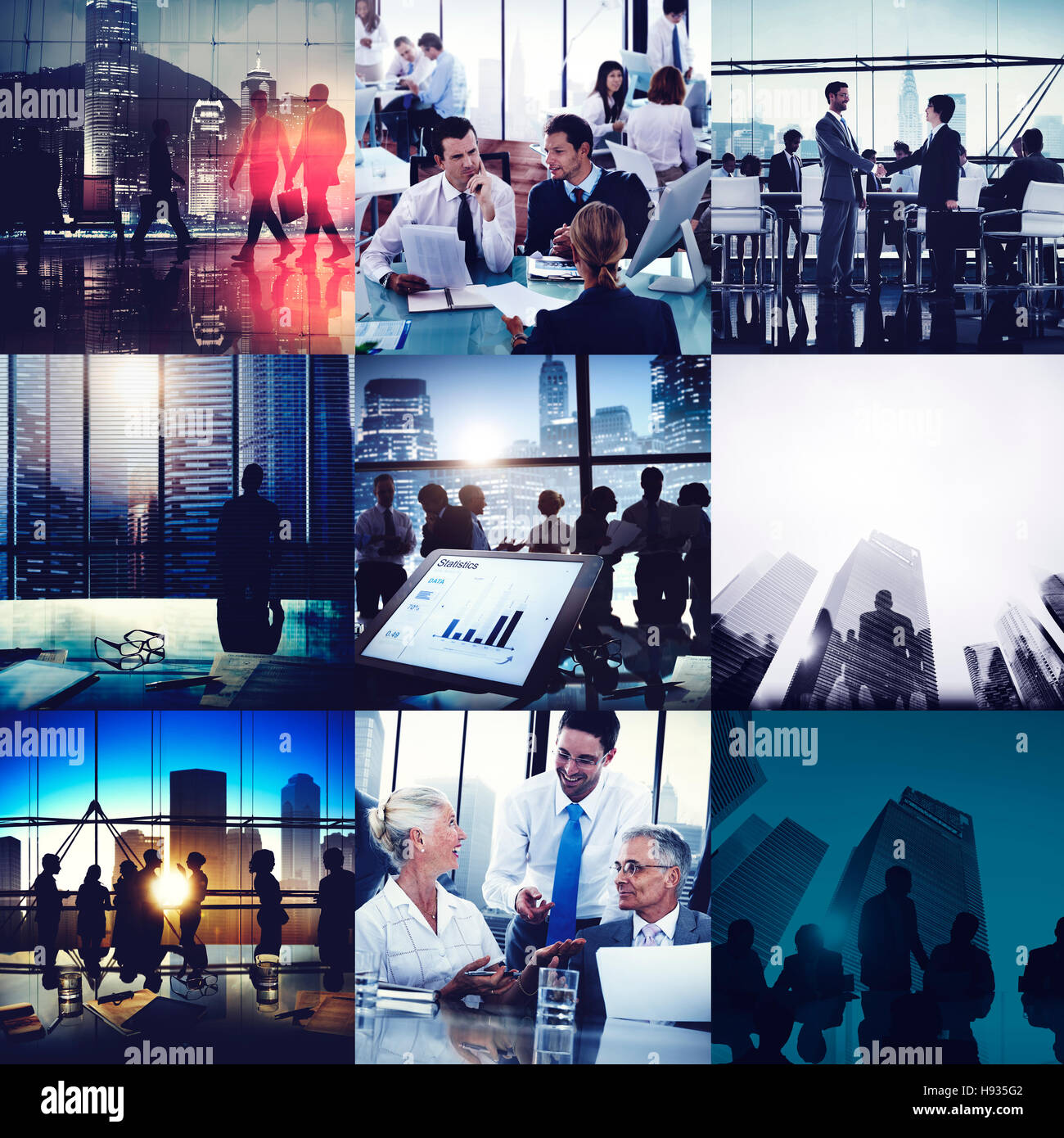 Business Corporate Team Collaboration Success Start Concept Stock Photo ...