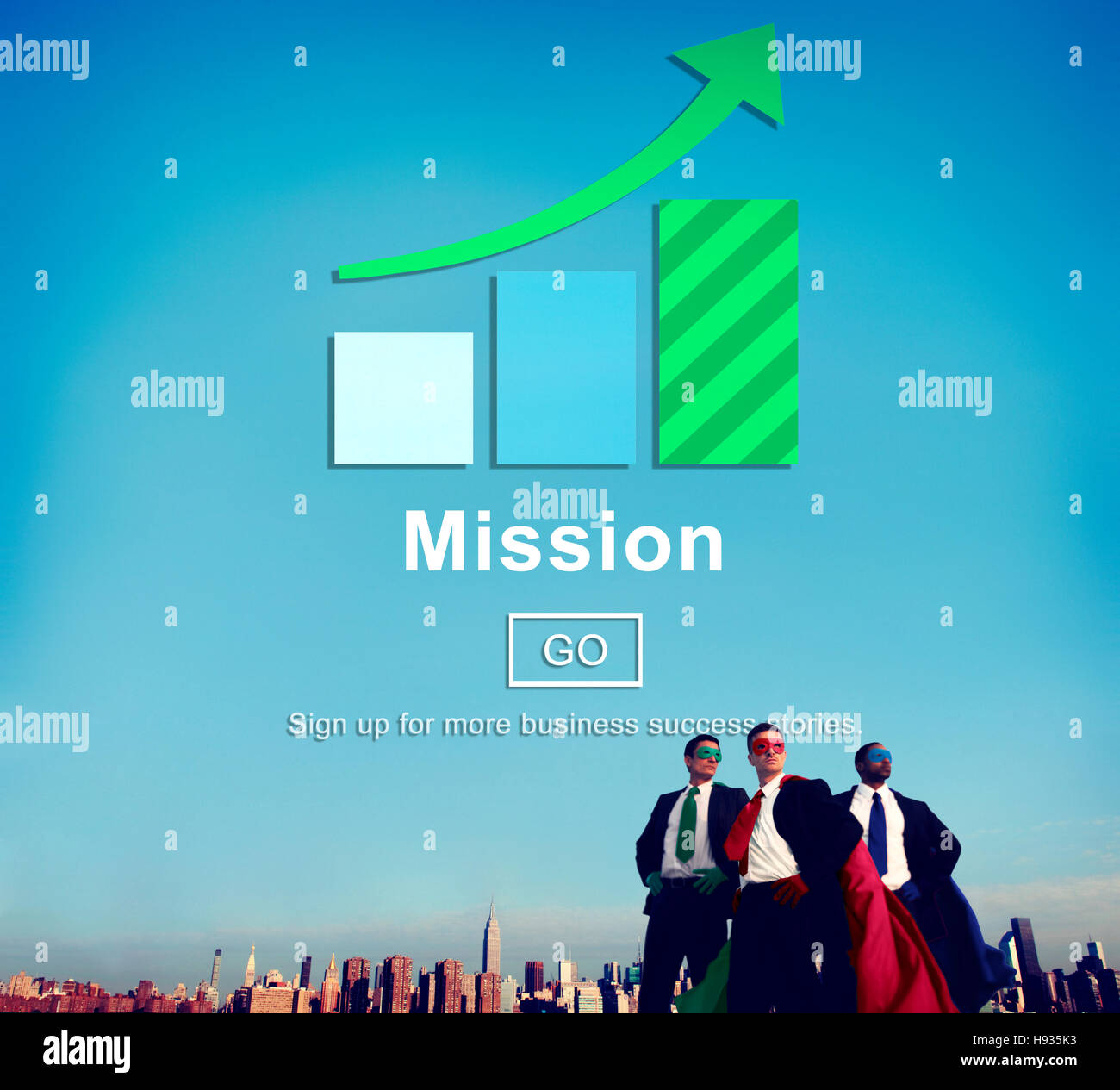 Mission Objective Goals Target Vision Strategy Concept Stock Photo - Alamy