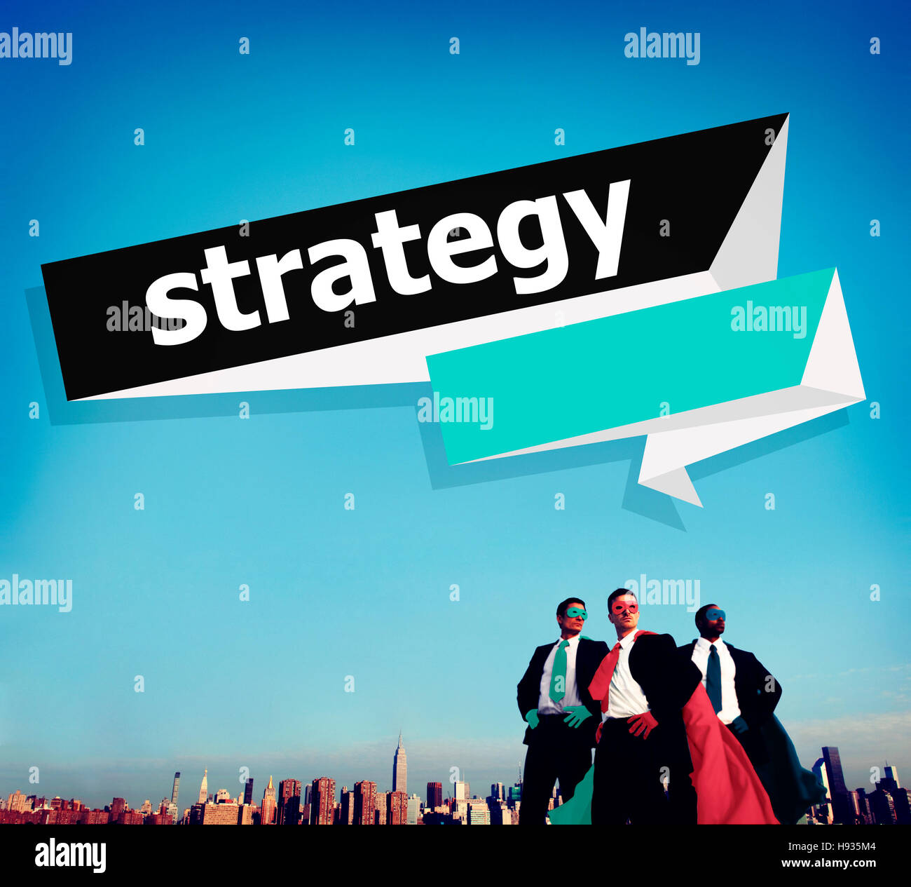 Strategy Planning Solution Tactics Vision Direction Concept Stock Photo ...