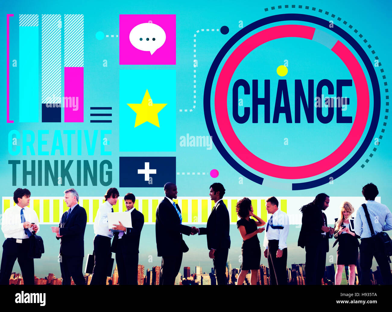 Change Improvement Development Adapting Revolution Concept Stock Photo ...