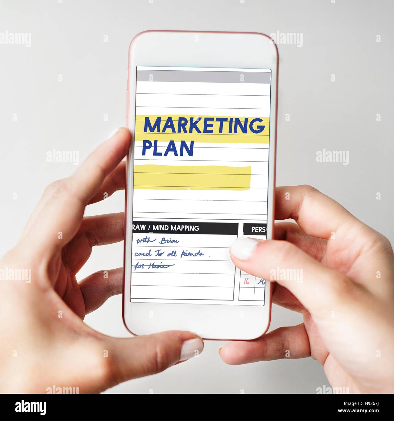 Marketing Plan Strategy Branding Advertising Commercial Concept Stock ...