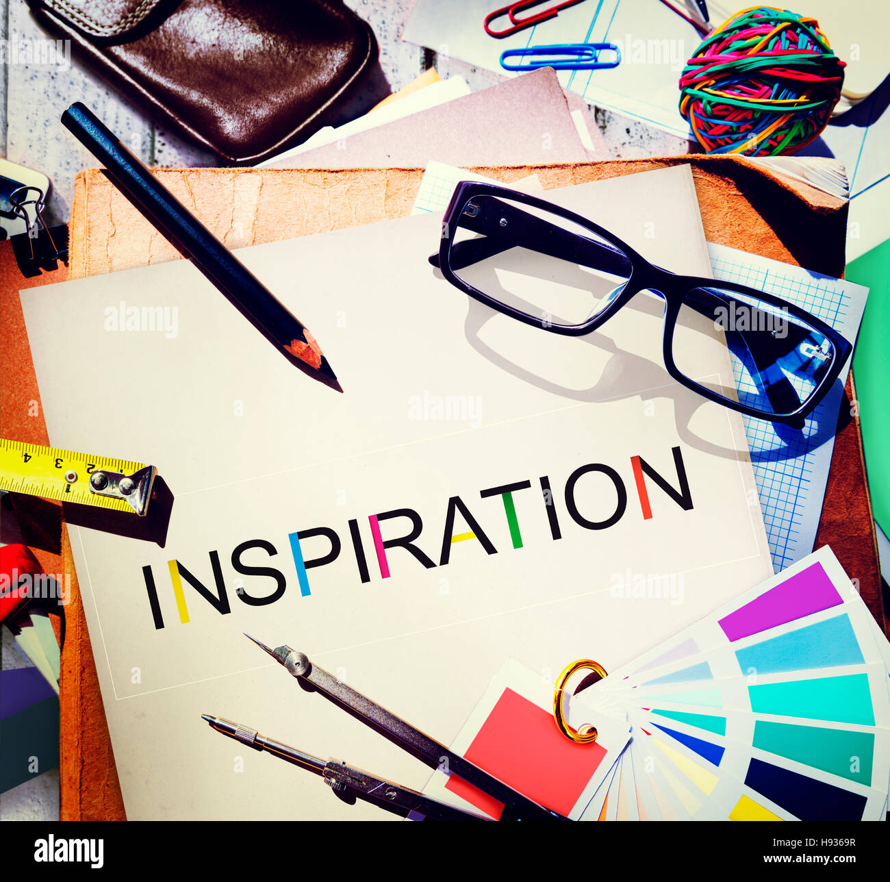 Inspiration Aspiration Imagination Inspire Dream Concept Stock Photo ...