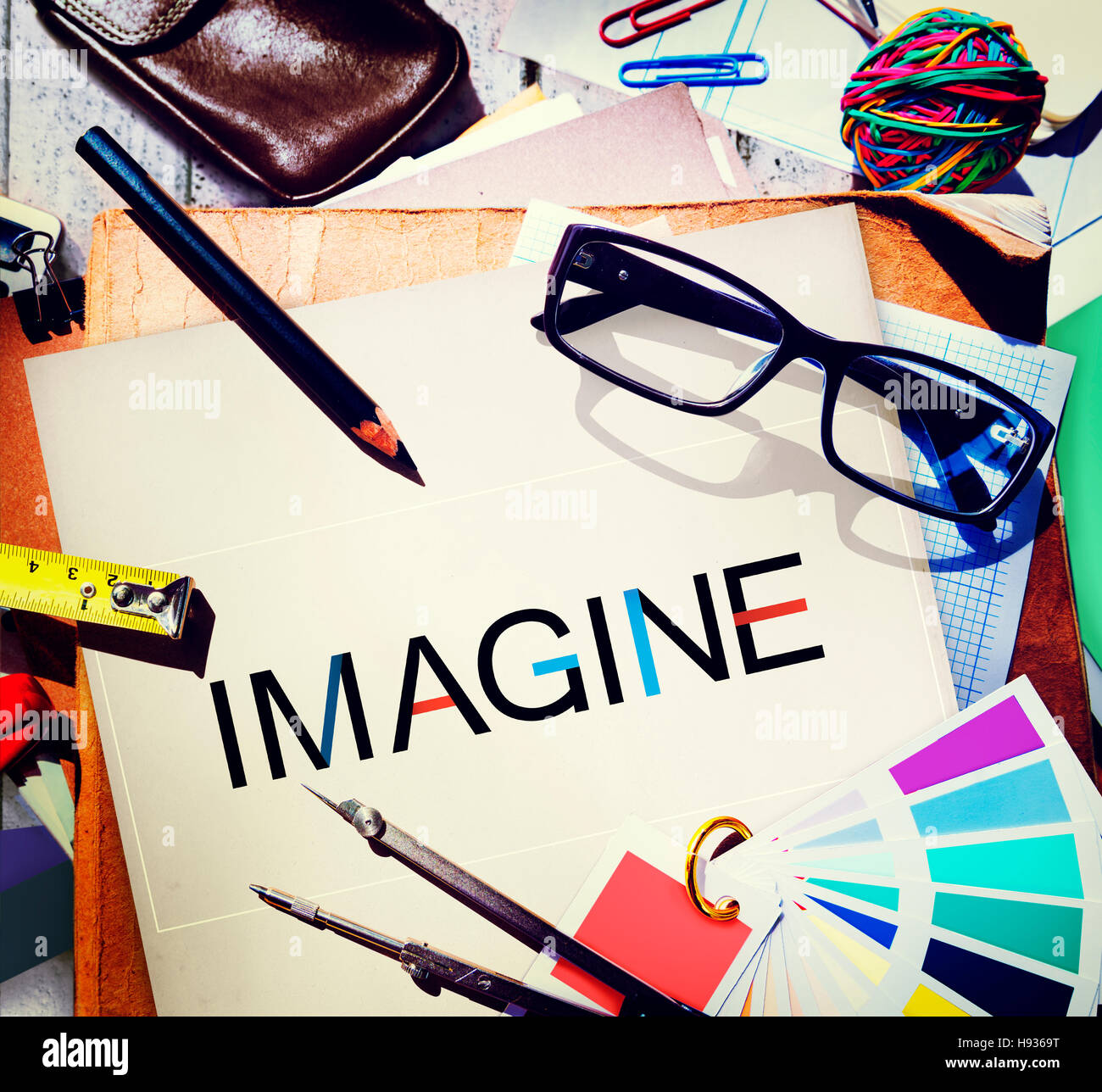 Imagine Imagination Vision Creative Dream Ideas Concept Stock Photo - Alamy
