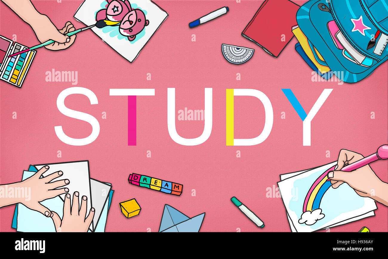 Studying Learning Education Student Insight Concept Stock Photo - Alamy