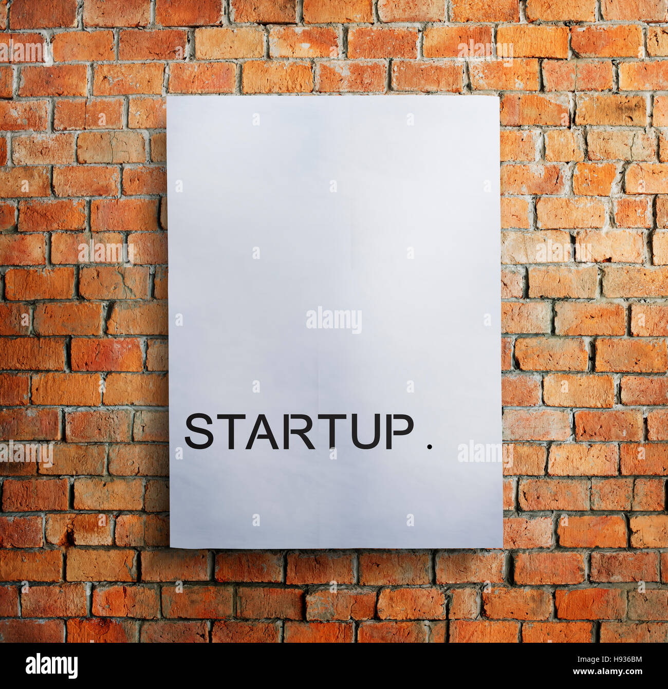 Start up New Business Vision Mission Concept Stock Photo - Alamy