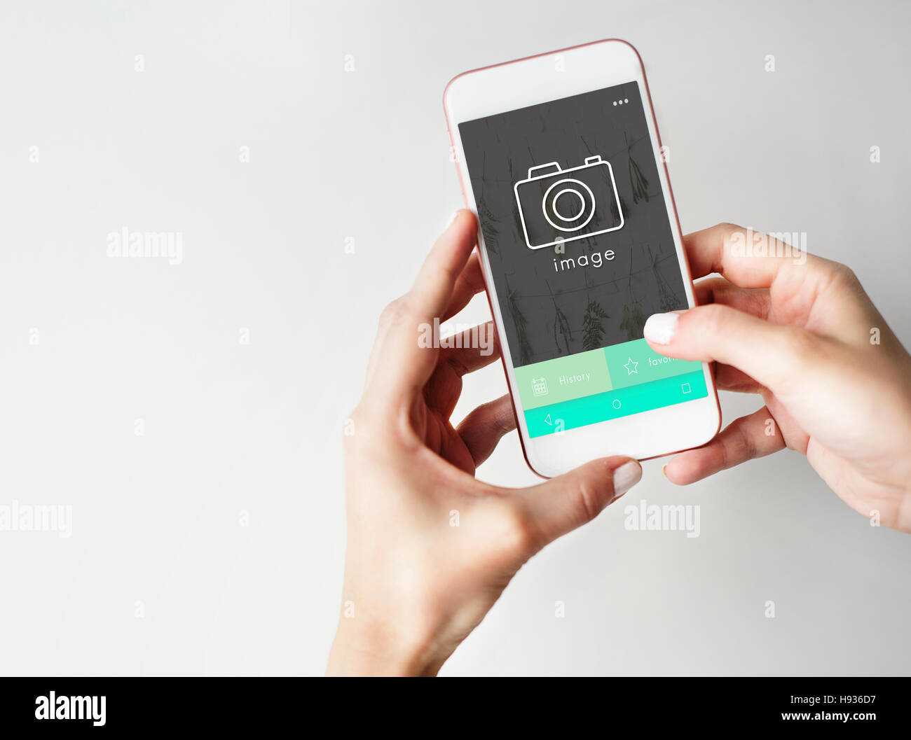 Image Application Gallery Display Concept Stock Photo - Alamy