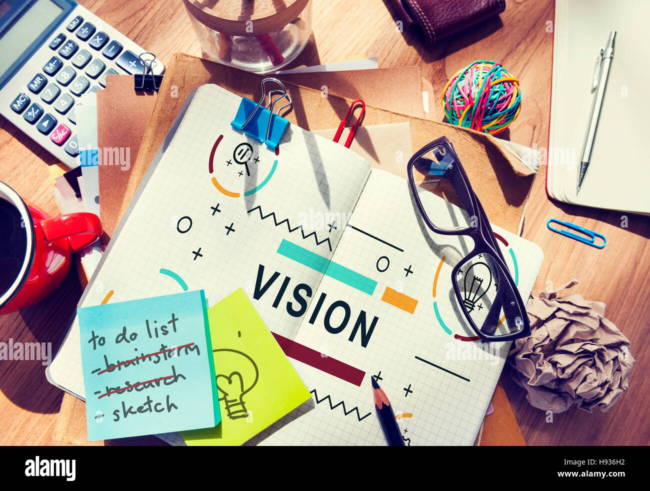 Vision Visibility Observable Noticeably Graphic Concept Stock Photo - Alamy