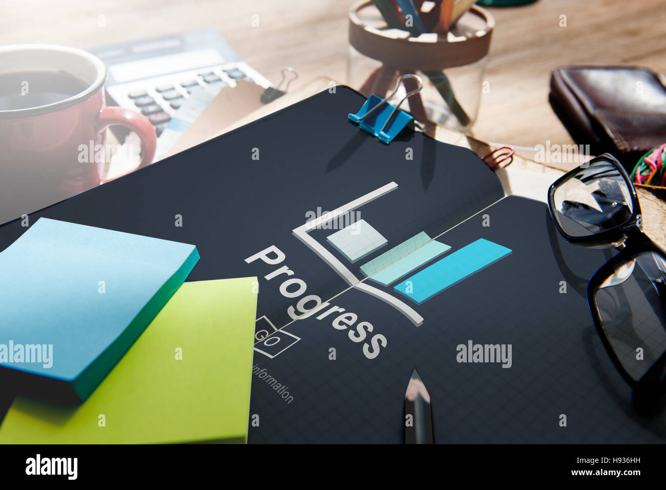 Progress Development Imrpovement Advancement Concept Stock Photo - Alamy