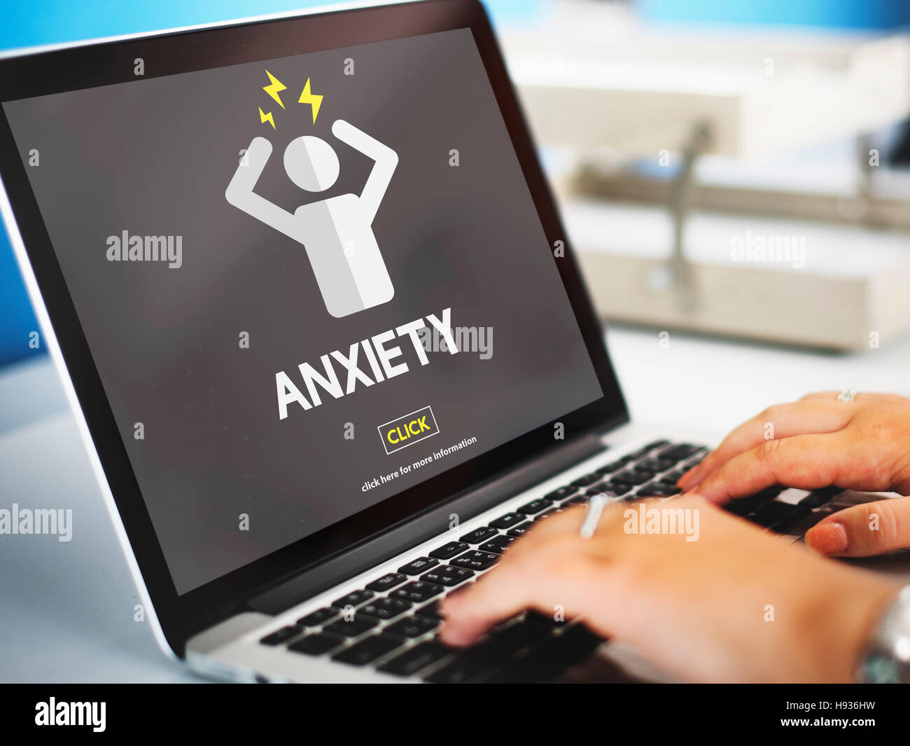 Anxiety Angst Disorder Stress Tension Concept Stock Photo - Alamy