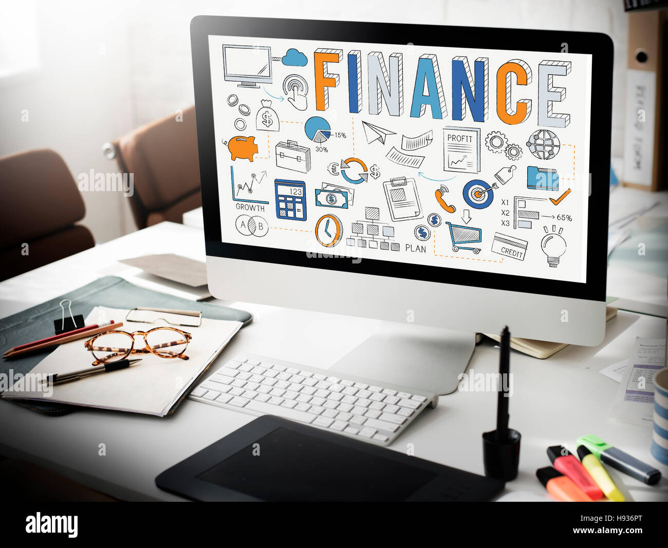 Finance Credit Investment Money Economy Concept Stock Photo - Alamy