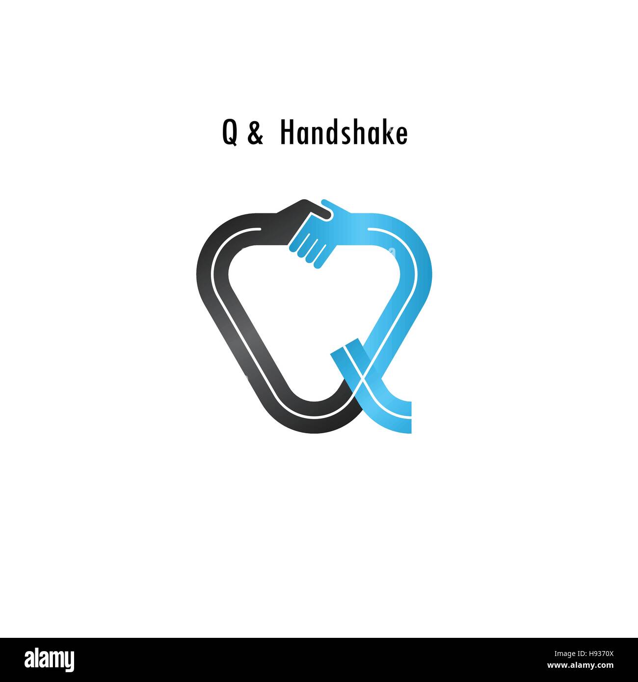 Q- letter icon abstract logo design vector template.Business offer ...