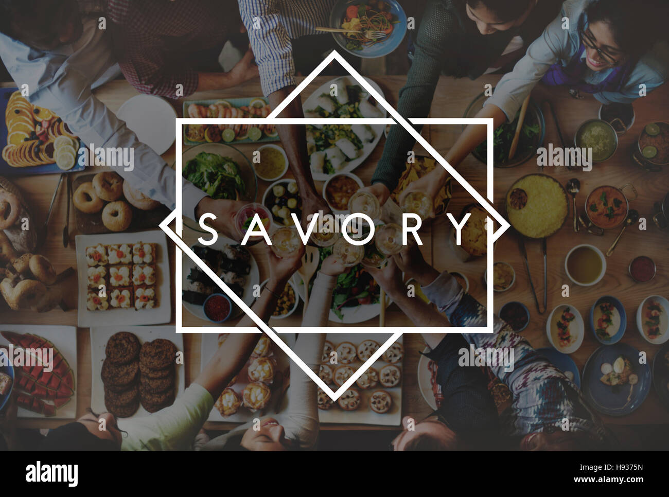 Tasty Yammy Savory Food Meal Concept Stock Photo - Alamy