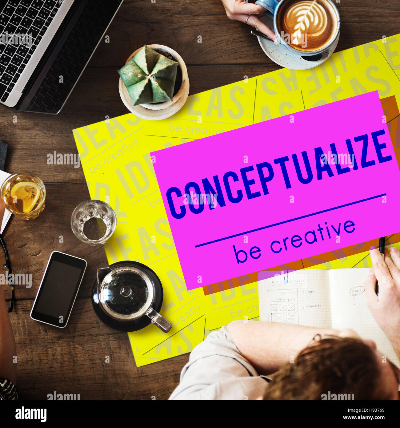 Brand Conceptualize Design Style Inspiration Concept Stock Photo - Alamy